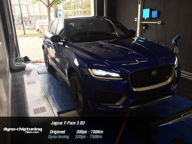 Jaguar F Pace 3.0D | Dyno-ChiptuningFiles.com