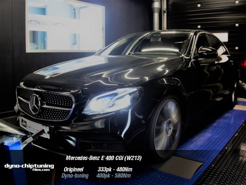 Chiptuning Mercedes-Benz E 400 CGI 33hp | Dyno-ChiptuningFiles.com