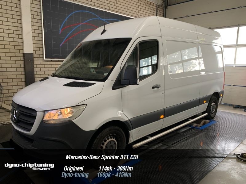 Stage 1 ready for the Mercedes-Benz Sprinter 311 CDI | Dyno ...