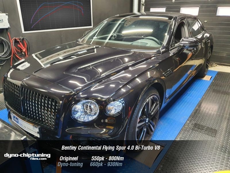 Stage 1 ready for the Bentley Continental Flying Spur 4.0 Bi-Turbo V8 | Dyno-ChiptuningFiles.com