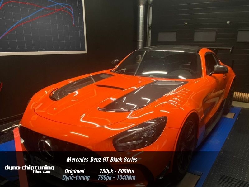 Stage 1 gereed voor de Mercedes-Benz GT Black Series | Dyno-ChiptuningFiles.com
