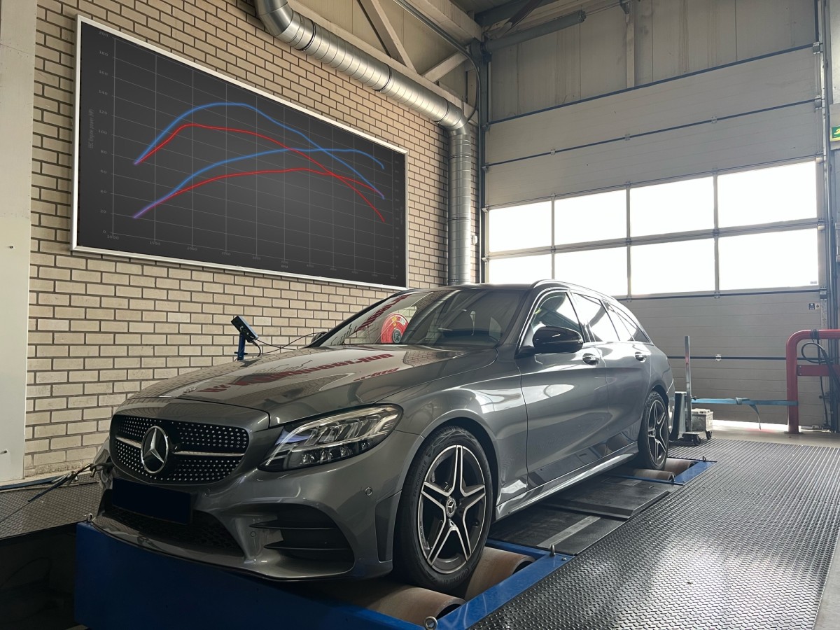 Stage 1 ready for the Mercedes-Benz C160 | Dyno-ChiptuningFiles.com