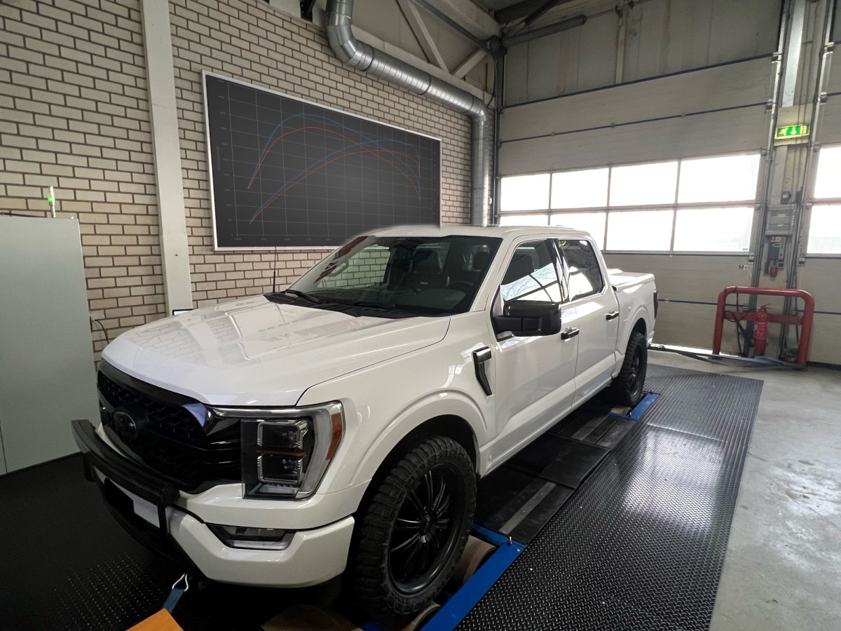 Etapa 1 lista para la Ford F150 3.5T Ecoboost | Dyno-ChiptuningFiles.com
