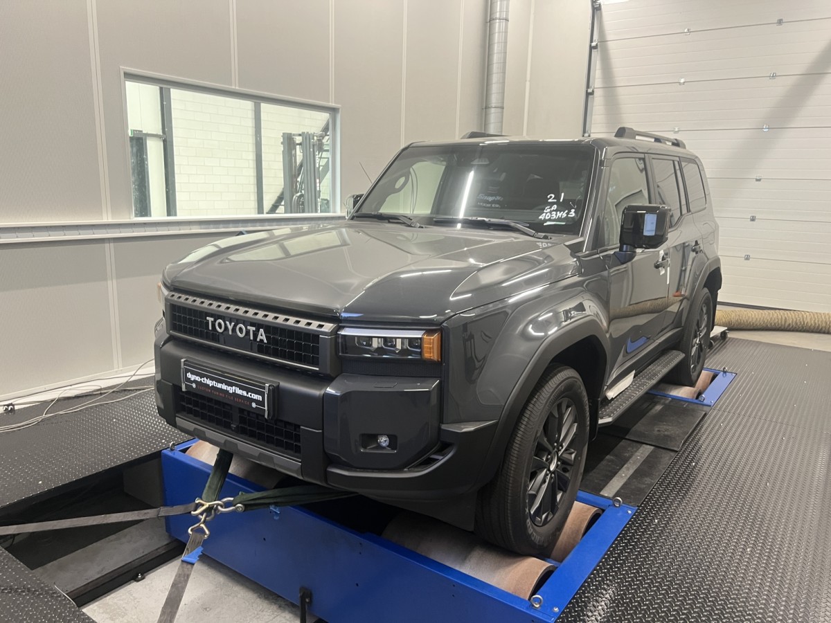 Stage 1 ready for the Toyota Land Cruiser 2.8d | Dyno-ChiptuningFiles.com