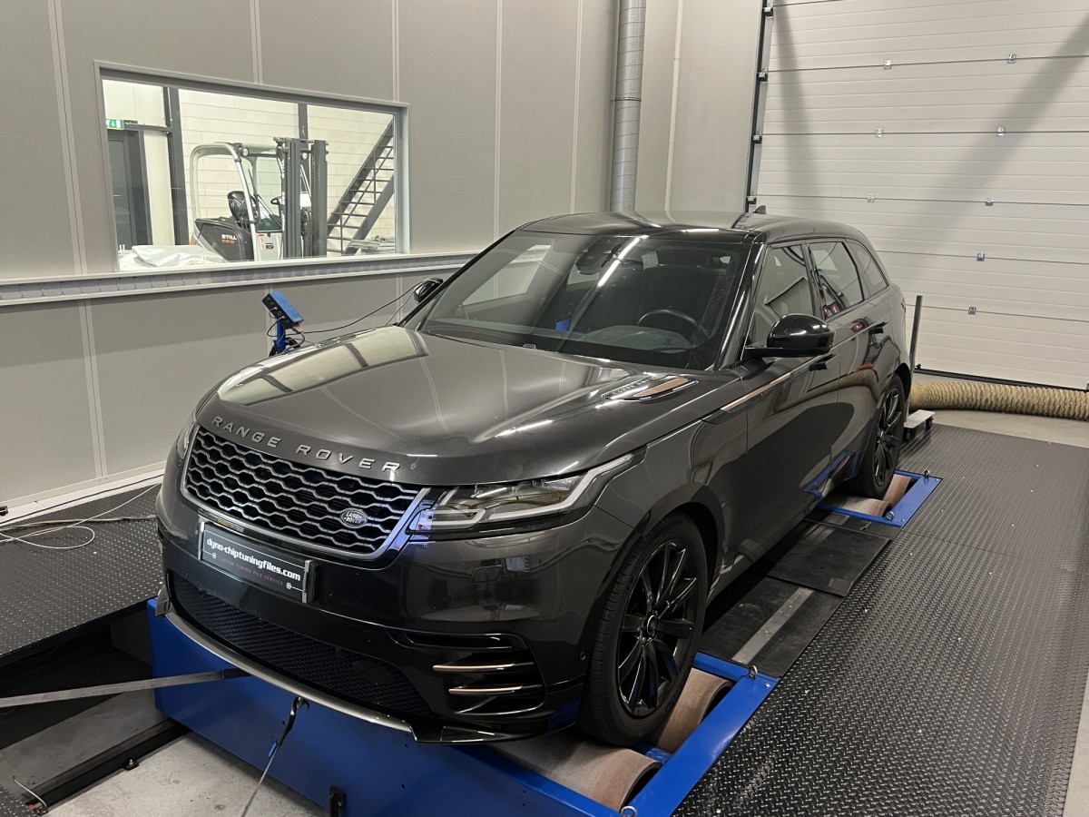 Stage 1 & 2 ready for the Land Rover Velar P300 | Dyno-ChiptuningFiles.com